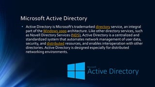 LDAP - Lightweight Directory Access Protocol | PPTX