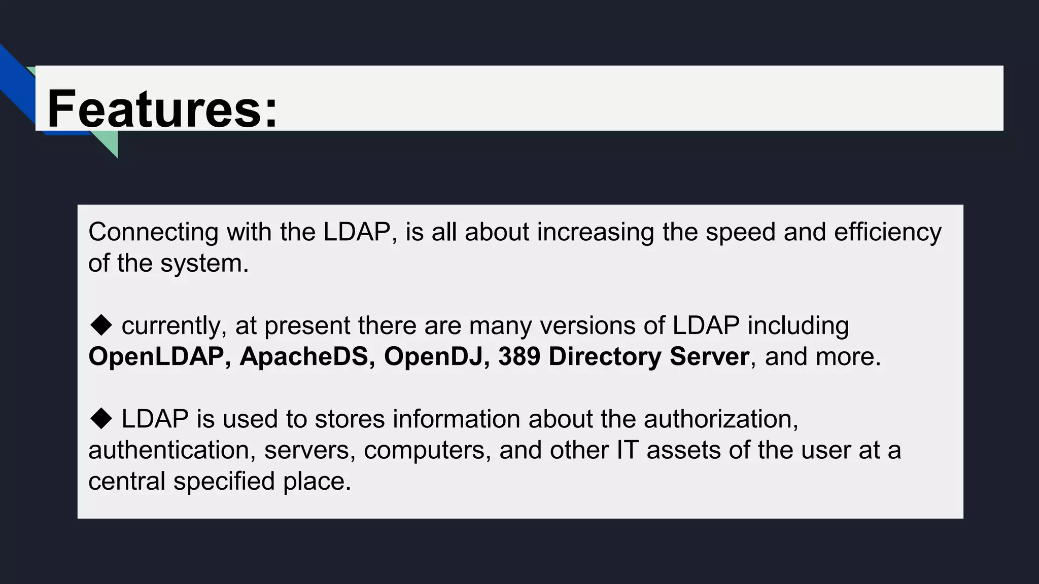 Ldap | PPT