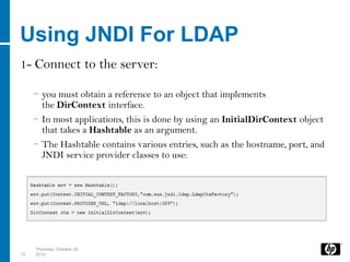 Ldap intro | PPTX
