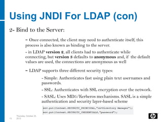 Ldap intro | PPTX