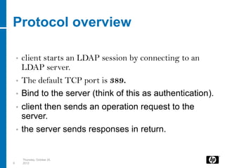 Ldap intro | PPTX