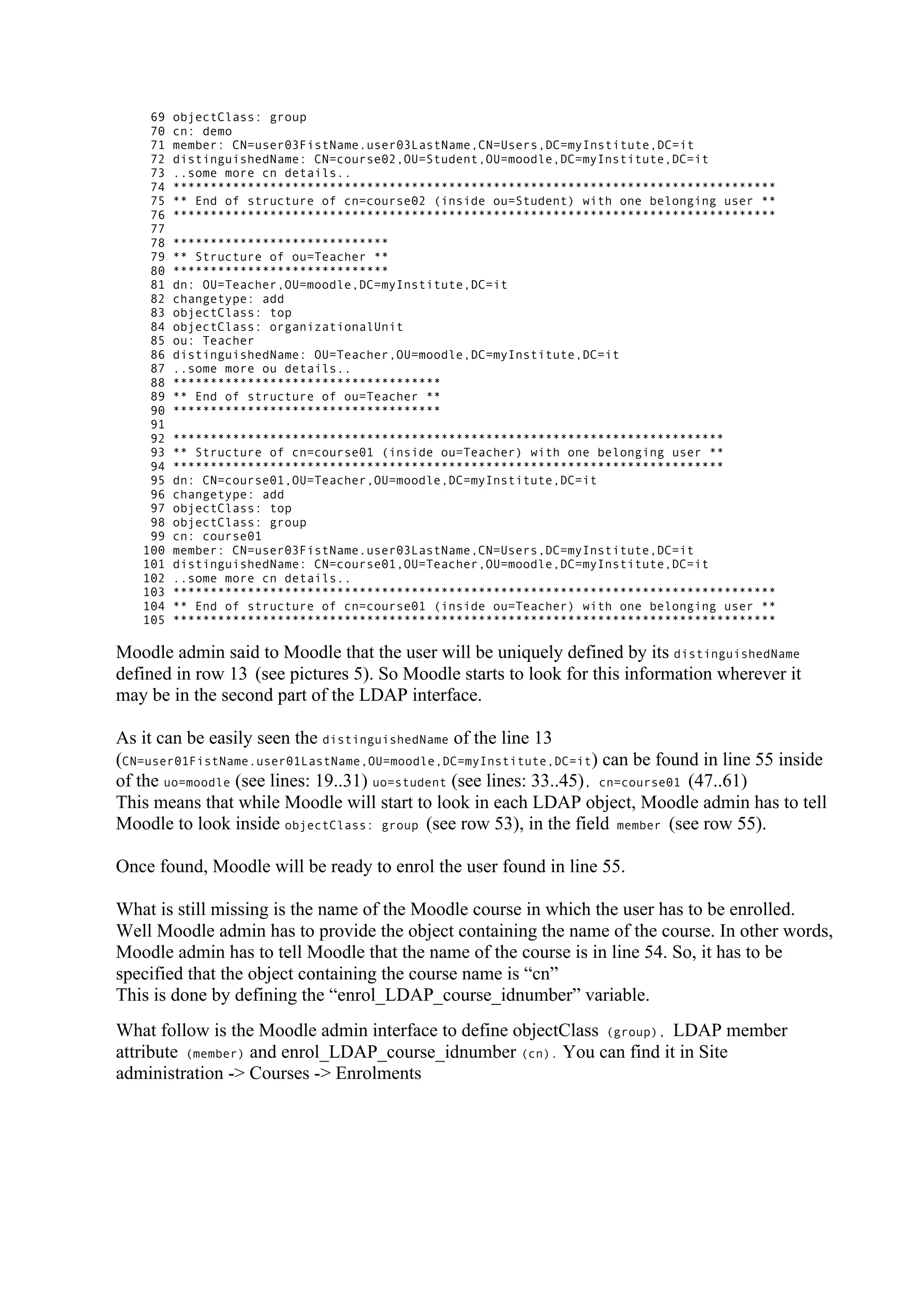 Ldap auth and_enrolment_set-up | PDF