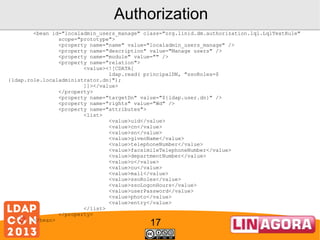 Build your LDAP Web Interface with LinID Directory Manager | PDF