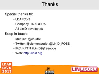 Build your LDAP Web Interface with LinID Directory Manager | PDF