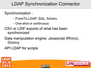 Synchronize AD and OpenLDAP with LSC | PDF