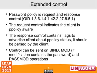 Manage password policy in OpenLDAP | PDF