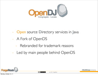 OpenDJ, life after Sun and OpenDS | PDF