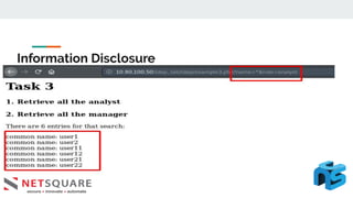 LDAP Injection | PPT