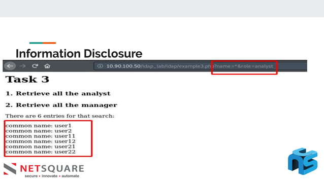 Ldap Injection Pdf Programming Languages Computing