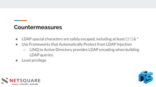 LDAP Injection | PPT