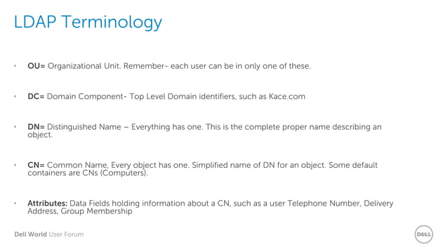 LDAP Integration | PPT