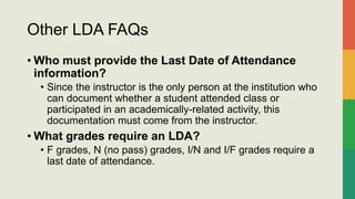 LDA Presentation - Spring 2021 Convocation | PPT