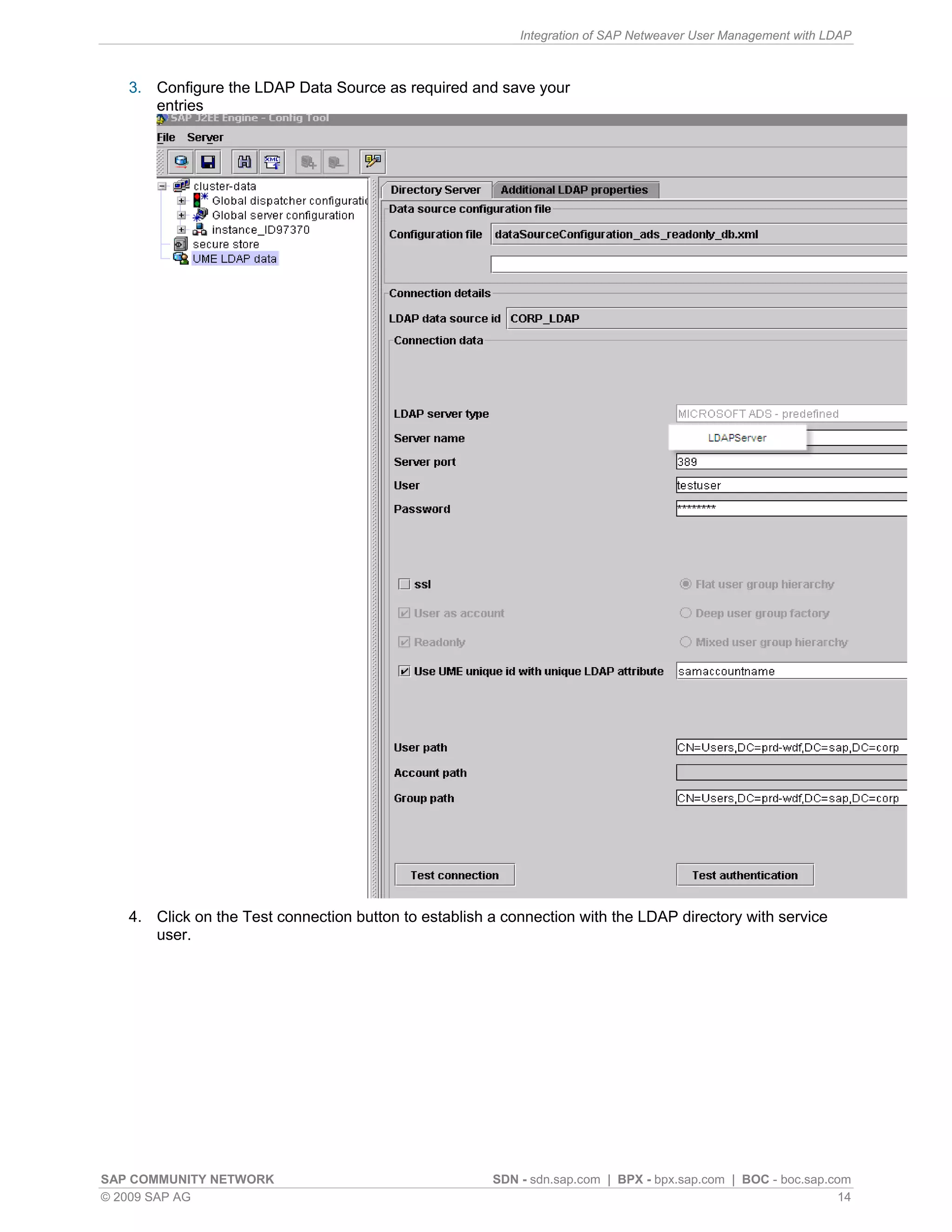 Ldap sync with sap(rfc) | PDF