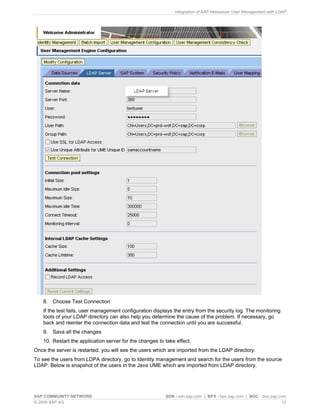 Ldap sync with sap(rfc) | PDF
