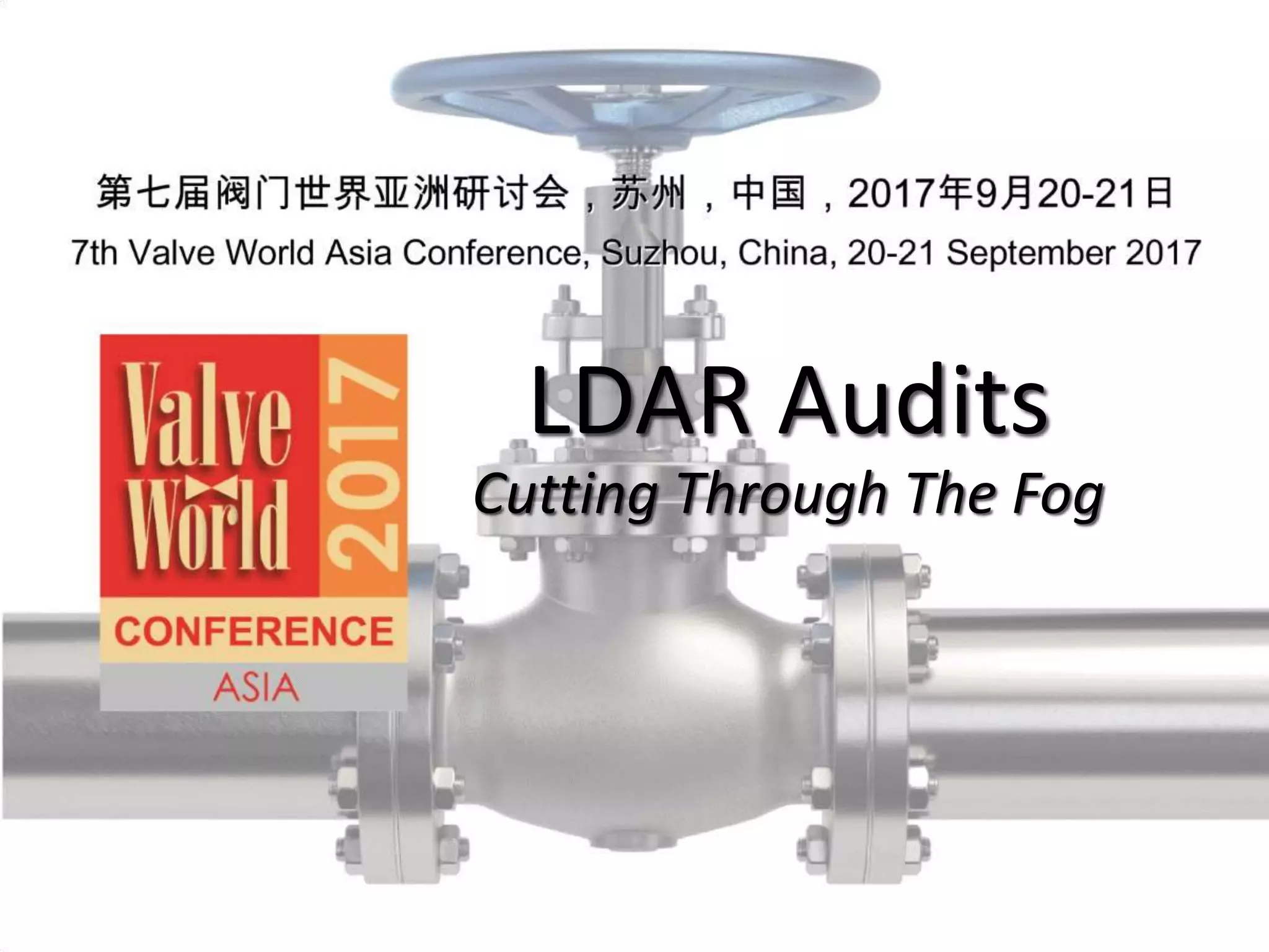 Ldar Audits - Cutting Through the Fog | PPTX