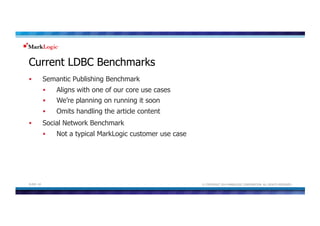 MarkLogic Overview and Use Cases | PDF