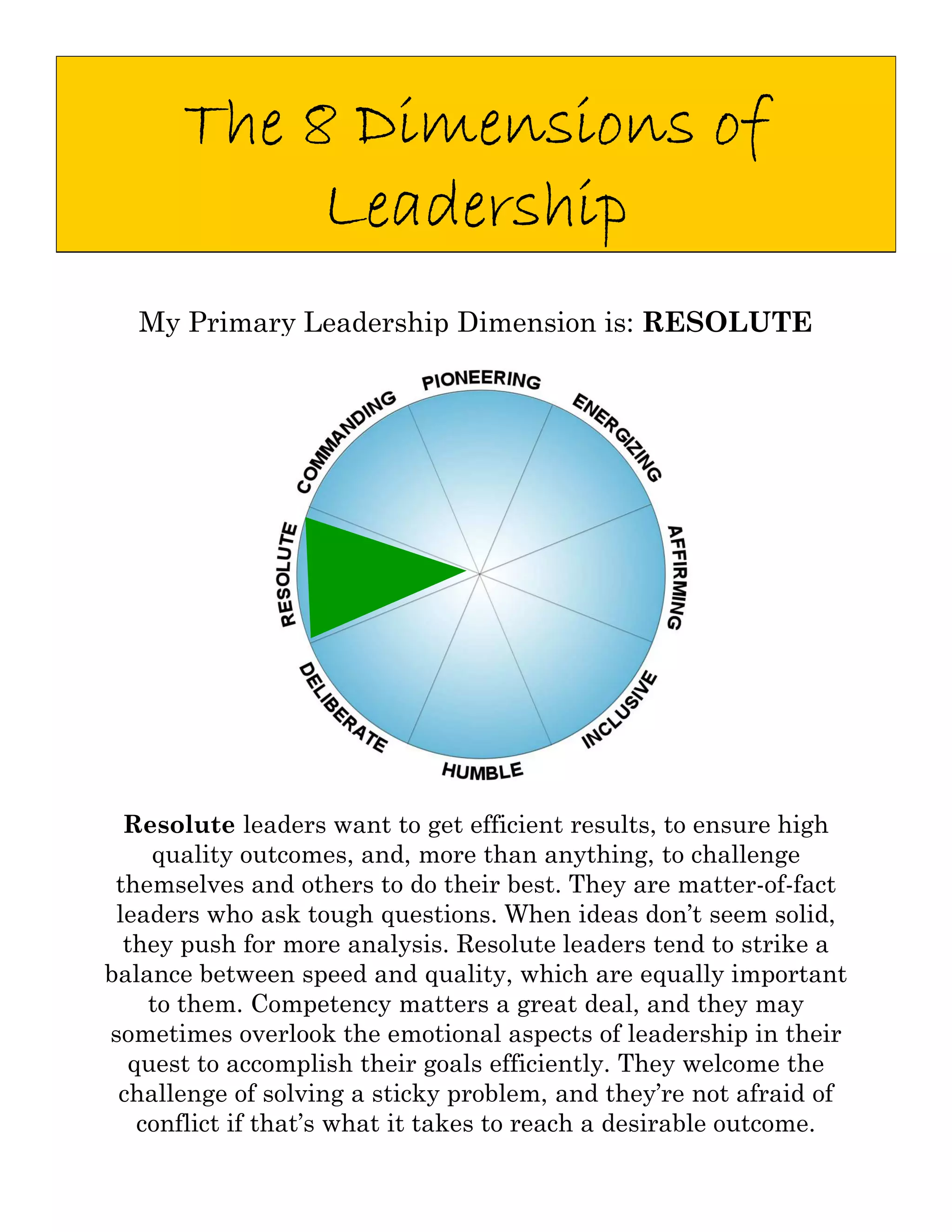 The Leader Within ME | PDF