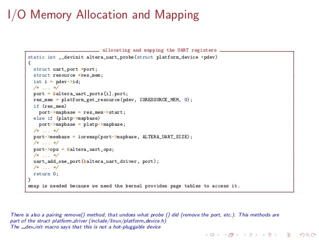 Brief Intro To Linux Device Drivers