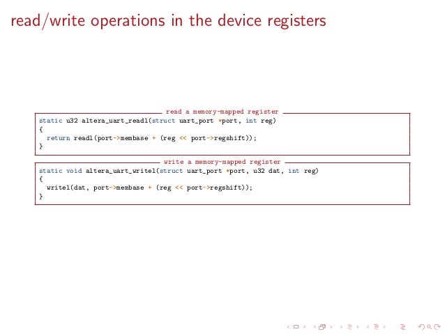 Brief Intro To Linux Device Drivers