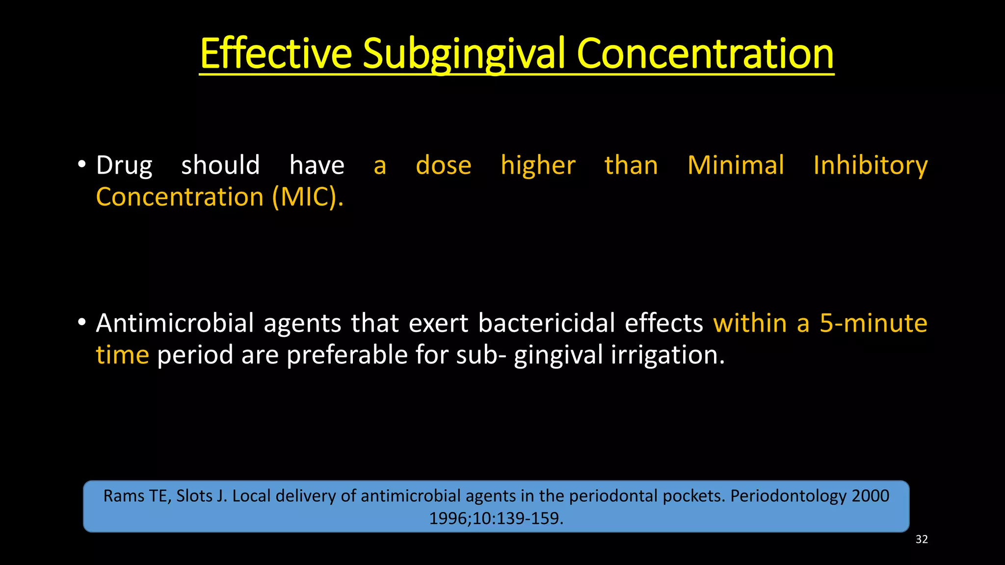 local drug delivery in periodontics | PPTX