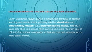 LDE ML PPT.pptx machine learning power point | PPT