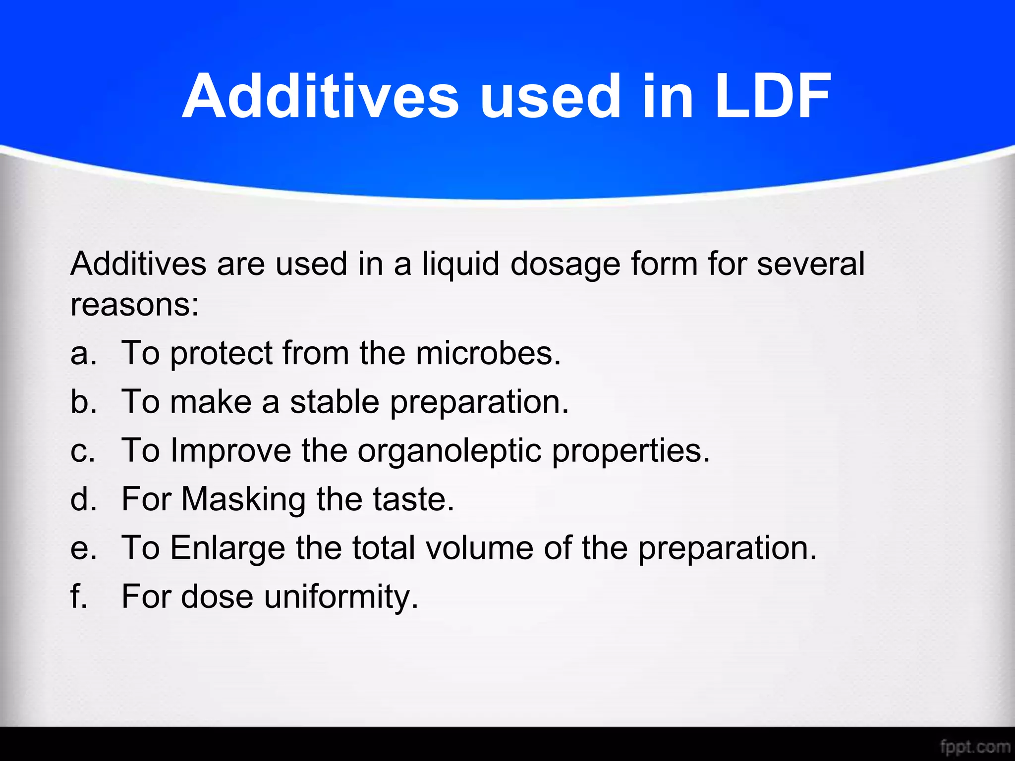 Liquid Dosage Form | PPTX
