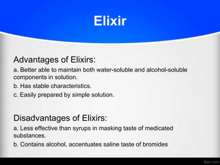 Liquid Dosage Form | PPTX