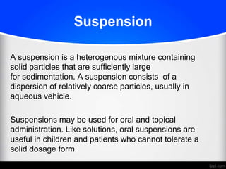 Liquid Dosage Form | PPTX