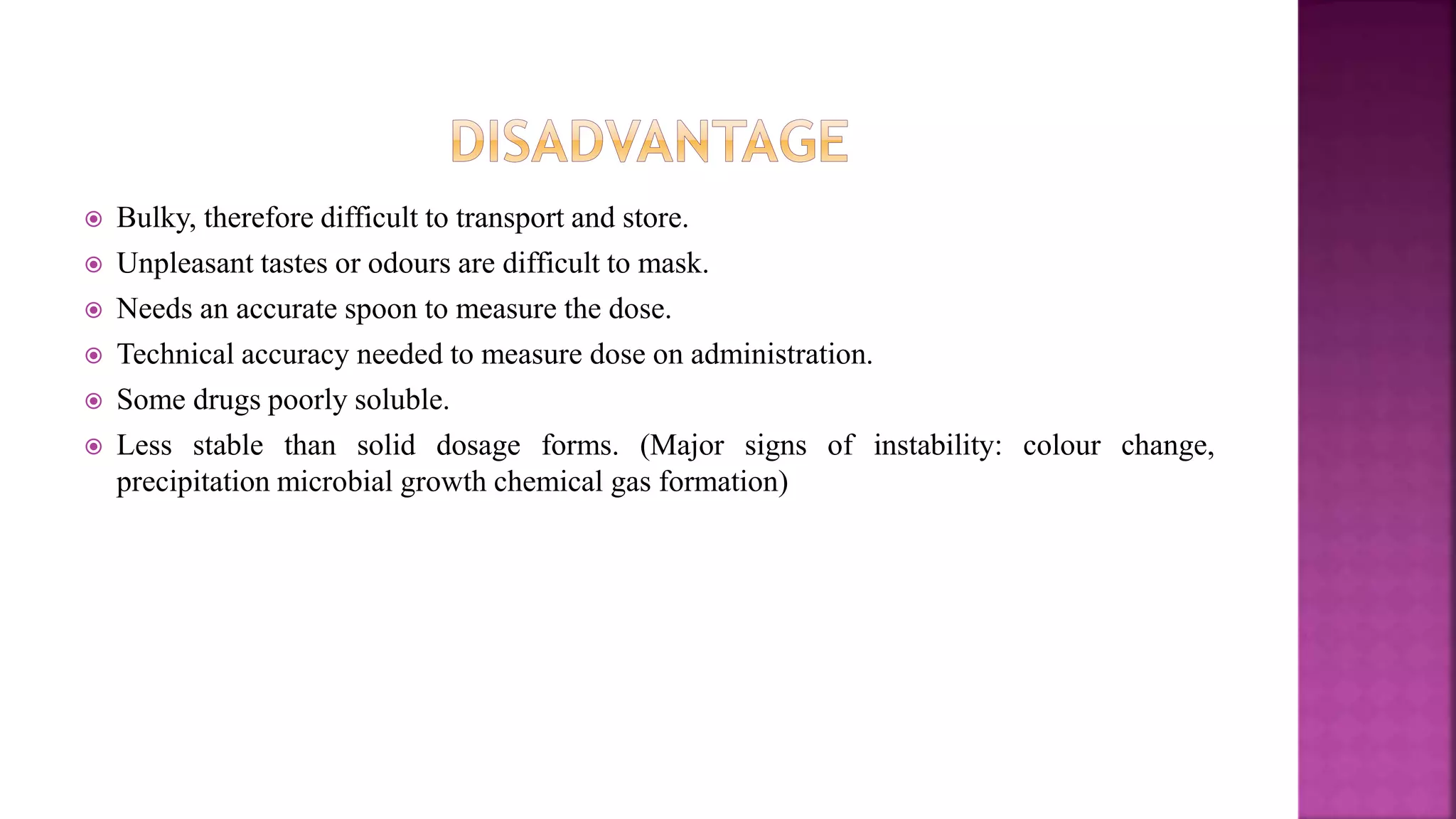 Liquid dosage form | PPTX