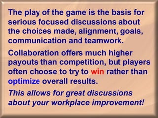 Debriefing Experiential Team Building Exercises - Overview using Lost ...