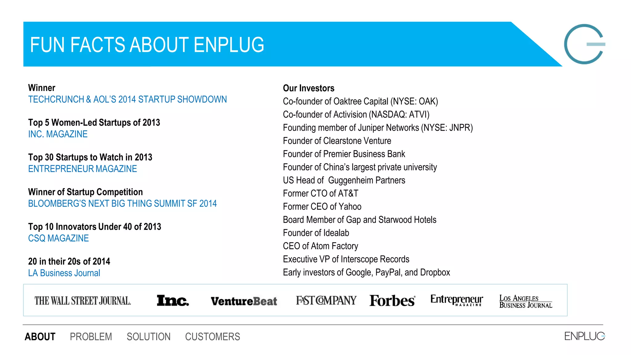 Enplug - interactive digital signage | PPT
