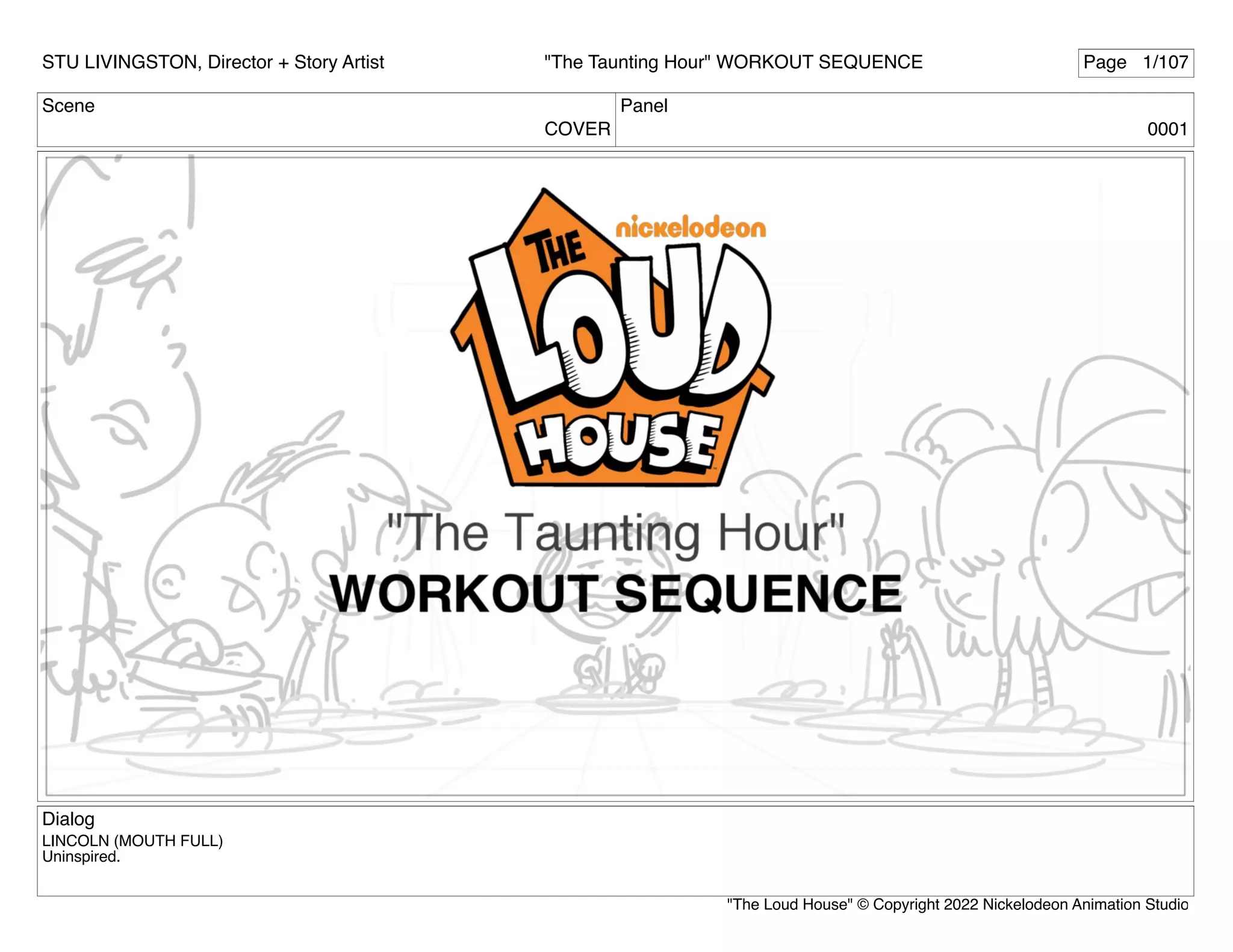 The Loud House "The Taunting Hour" 1 | PDF