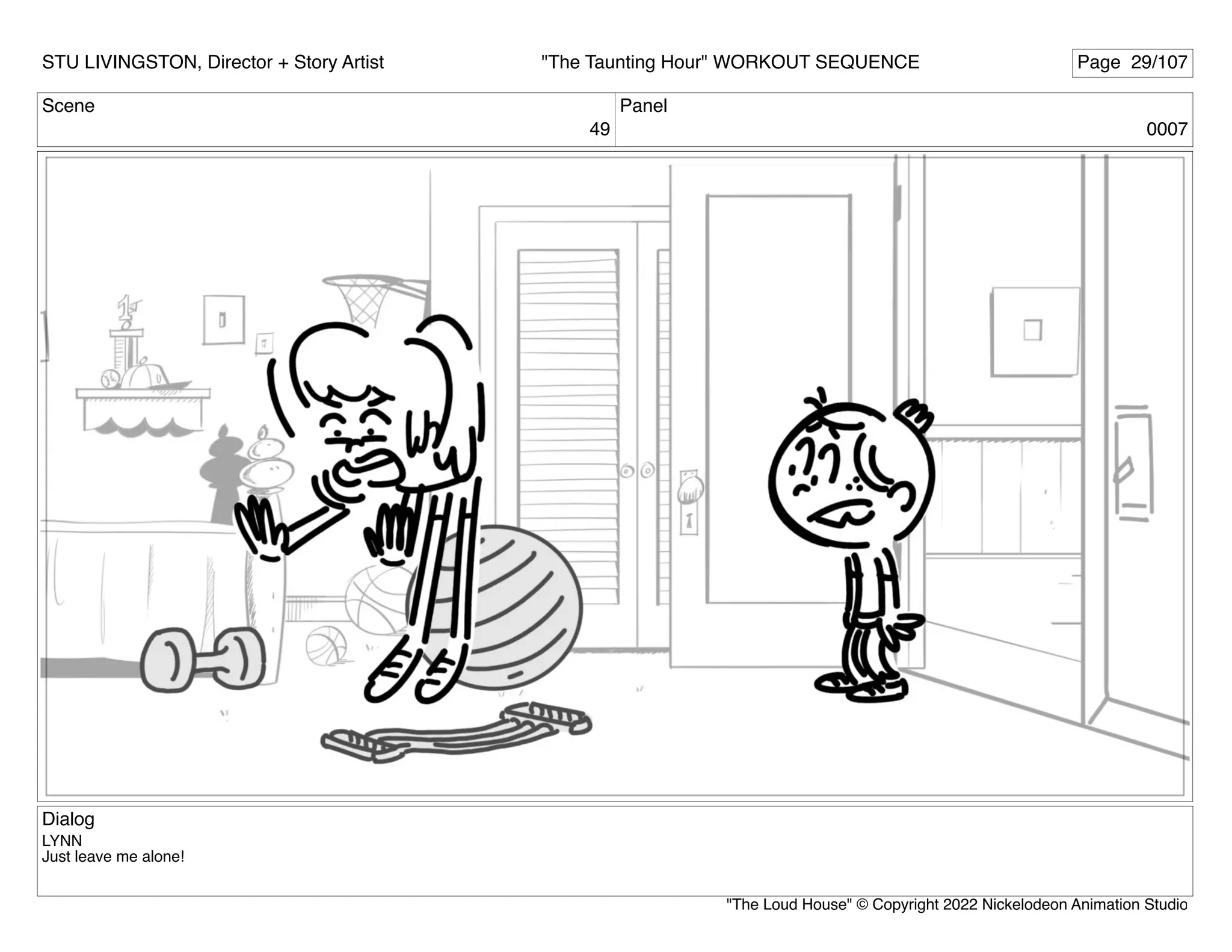 The Loud House "The Taunting Hour" 1 | PDF