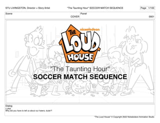 The Loud House "The Taunting Hour" 2 | PDF