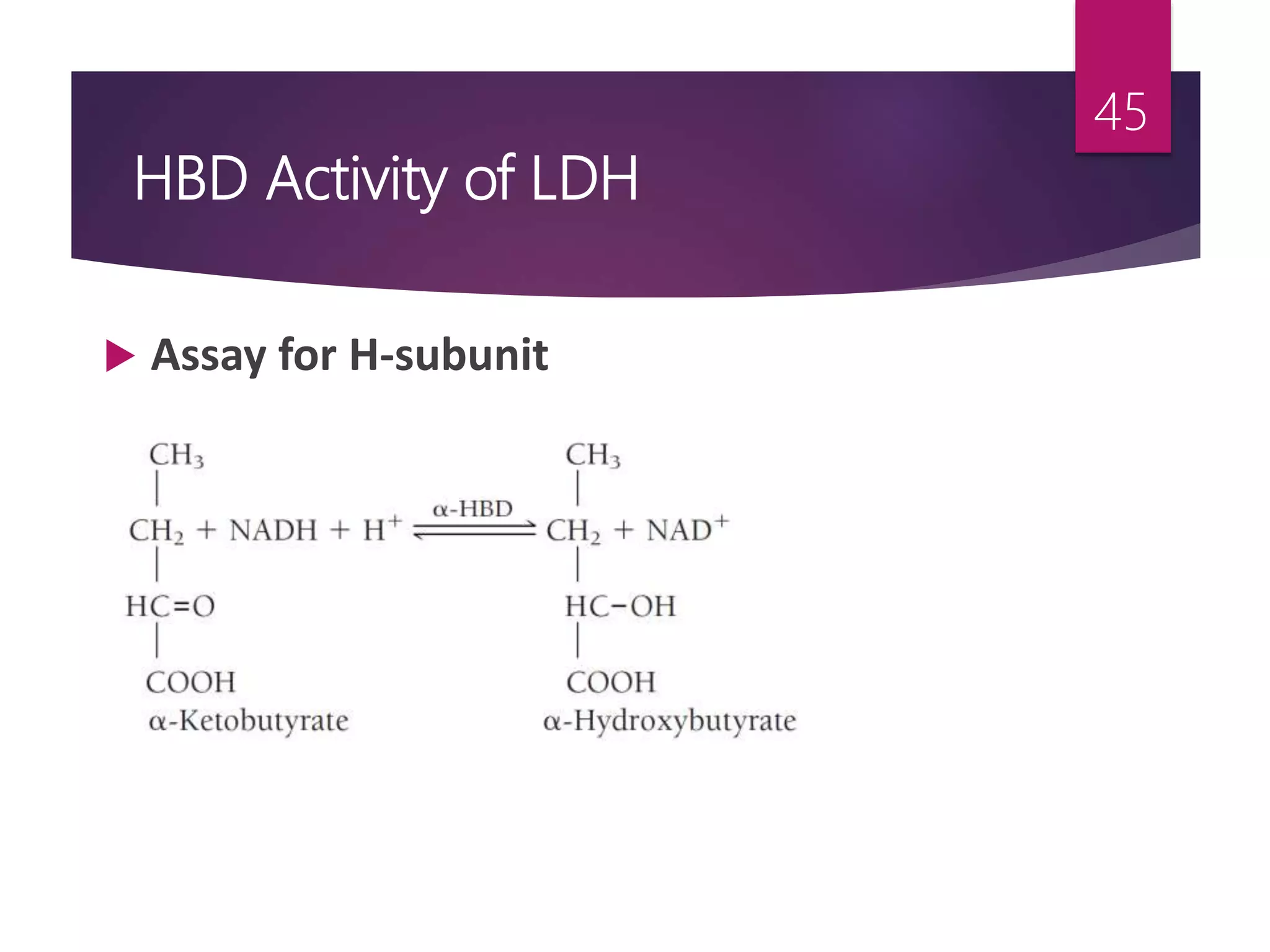 Electrophoresis of LDH Isoenzymes and Activity Staining | PPTX