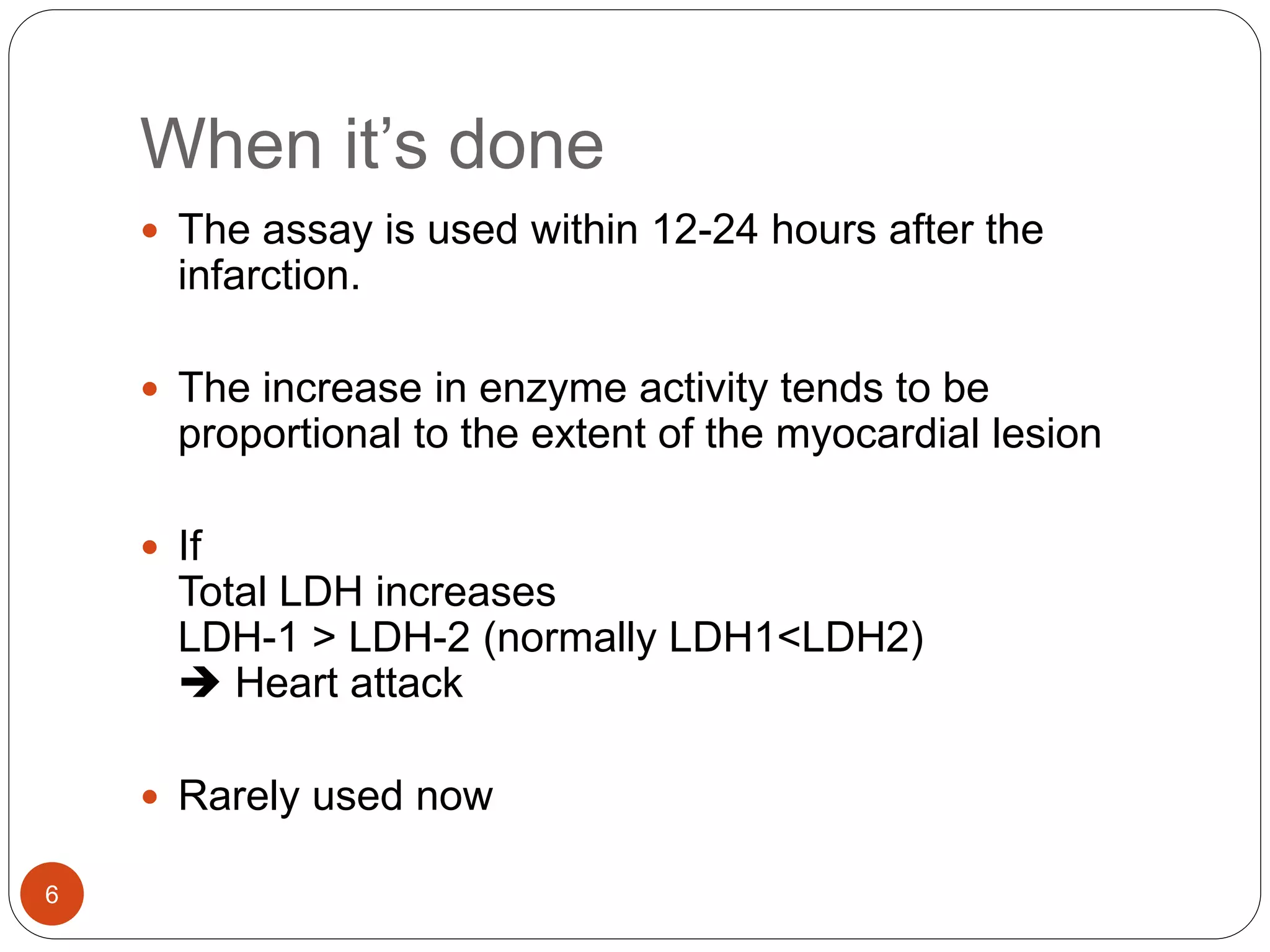 Lactate dehydrogenase assays | PPTX