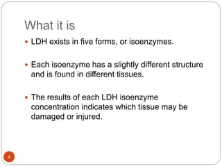 Lactate dehydrogenase assays | PPTX
