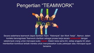 TEAMWORK & ATTITUDE | PPTX