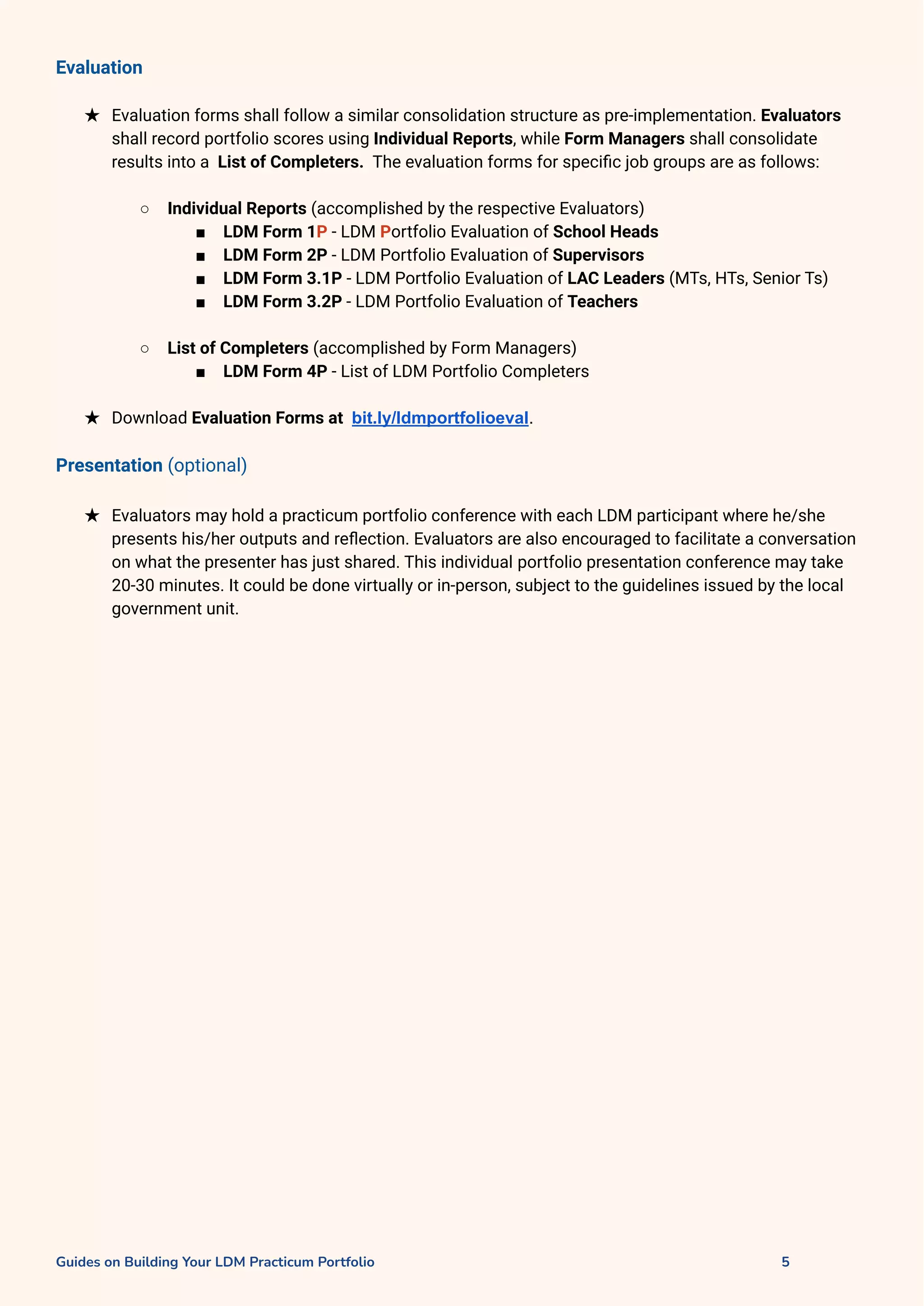 Ldm 2-teachers-guides-on-practicum-portfolio-building (1) | PDF ...