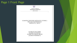 Ldm2 artifacts | PPTX