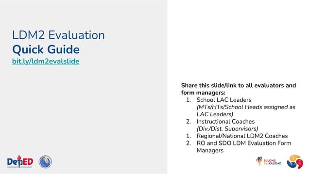 LDM2-Evaluation-Quick-Guide.pptx | Free Download