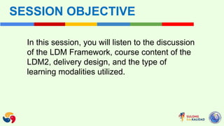 LDM2 COURSE for TEACHERS - SESSIONS 1 (Sienna).pptx