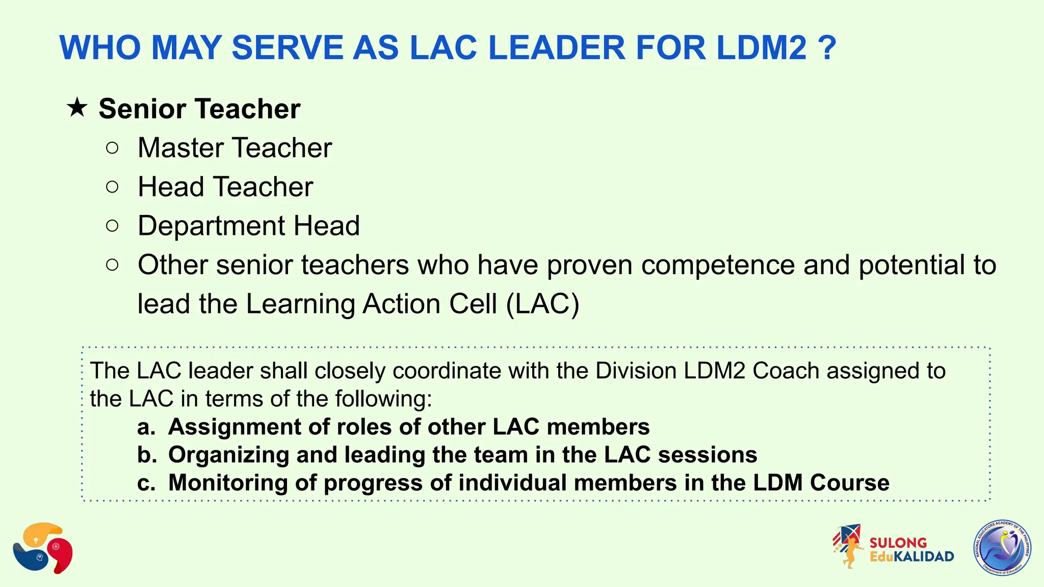 LDM2 for Teachers Powerpoint Presentation | PPTX