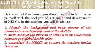 Learning Delivery Modalities Course 2: | PPT