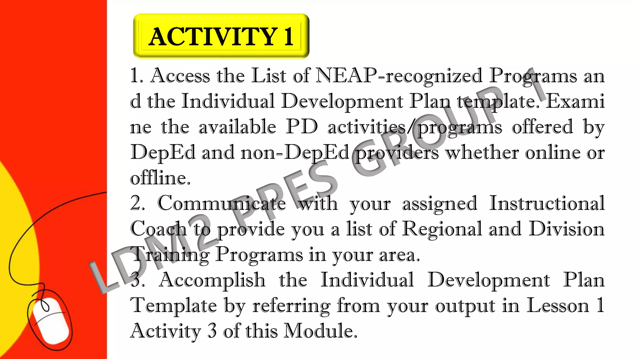 Learning Delivery Modalities Course 2: | PPT