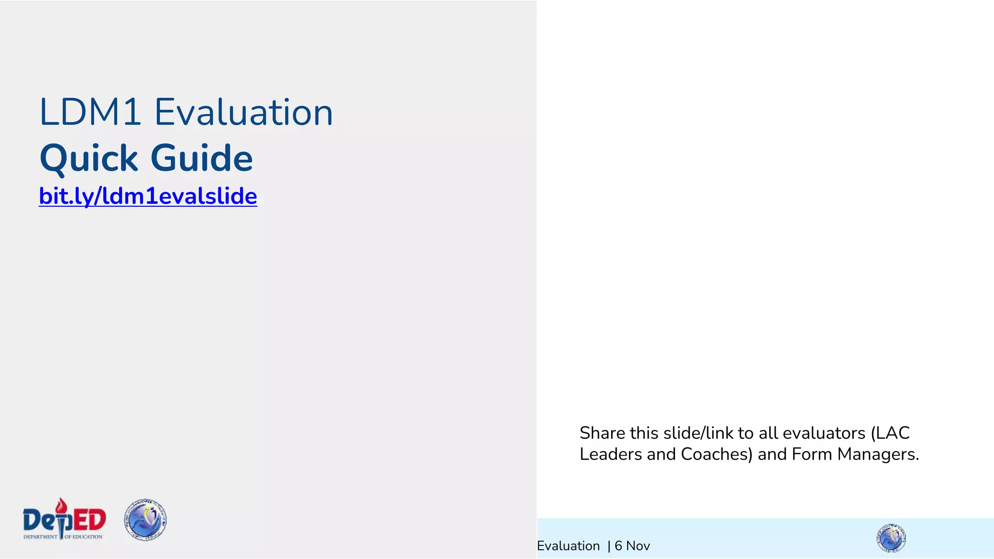 LDM Evaluation Orientation.pptx