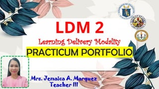 LDM REQUIRED ARTIFACTS MAM MAICA.pptx