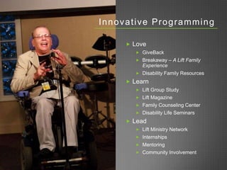 Lift Disability Network Presentation | PPT