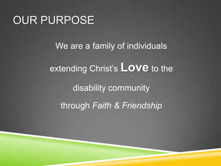 Lift Disability Network Presentation | PPT