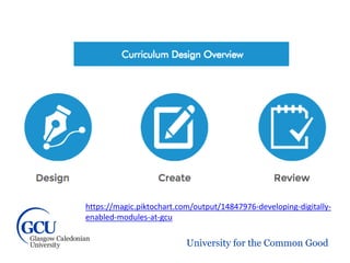 GCU Approach to developing digital blended learning | PPT